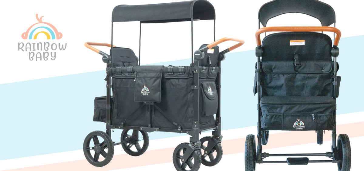 Rainbow Baby: Lightest Stroller Wagon & Most Included Accessories
